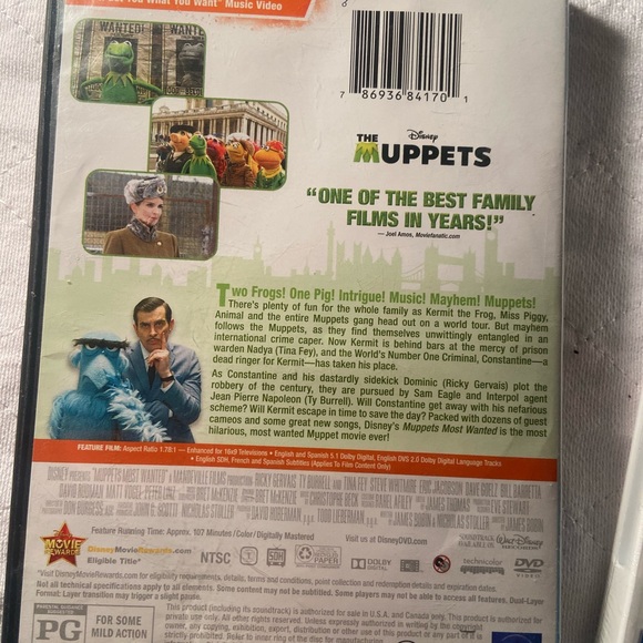 Disney | Other | The Tale Of Desperaux Muppets Most Wanted Despicable ...